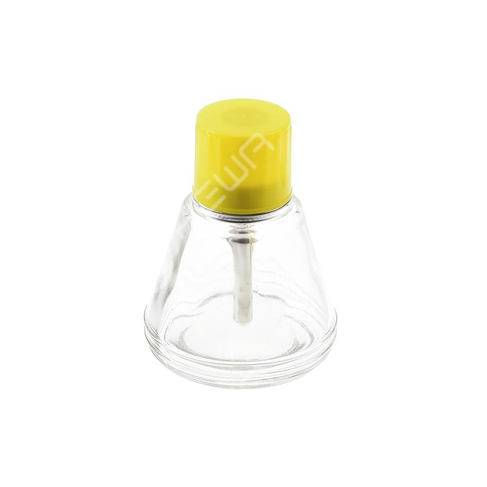 Glass Conical Pump Alcohol Bottle - OEM New