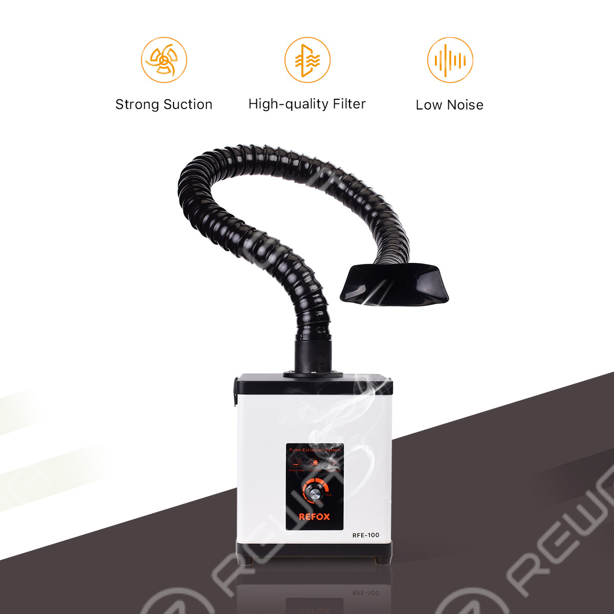 REFOX RFE-100 Fume Extractor For Mobile Phone Repair Supplies