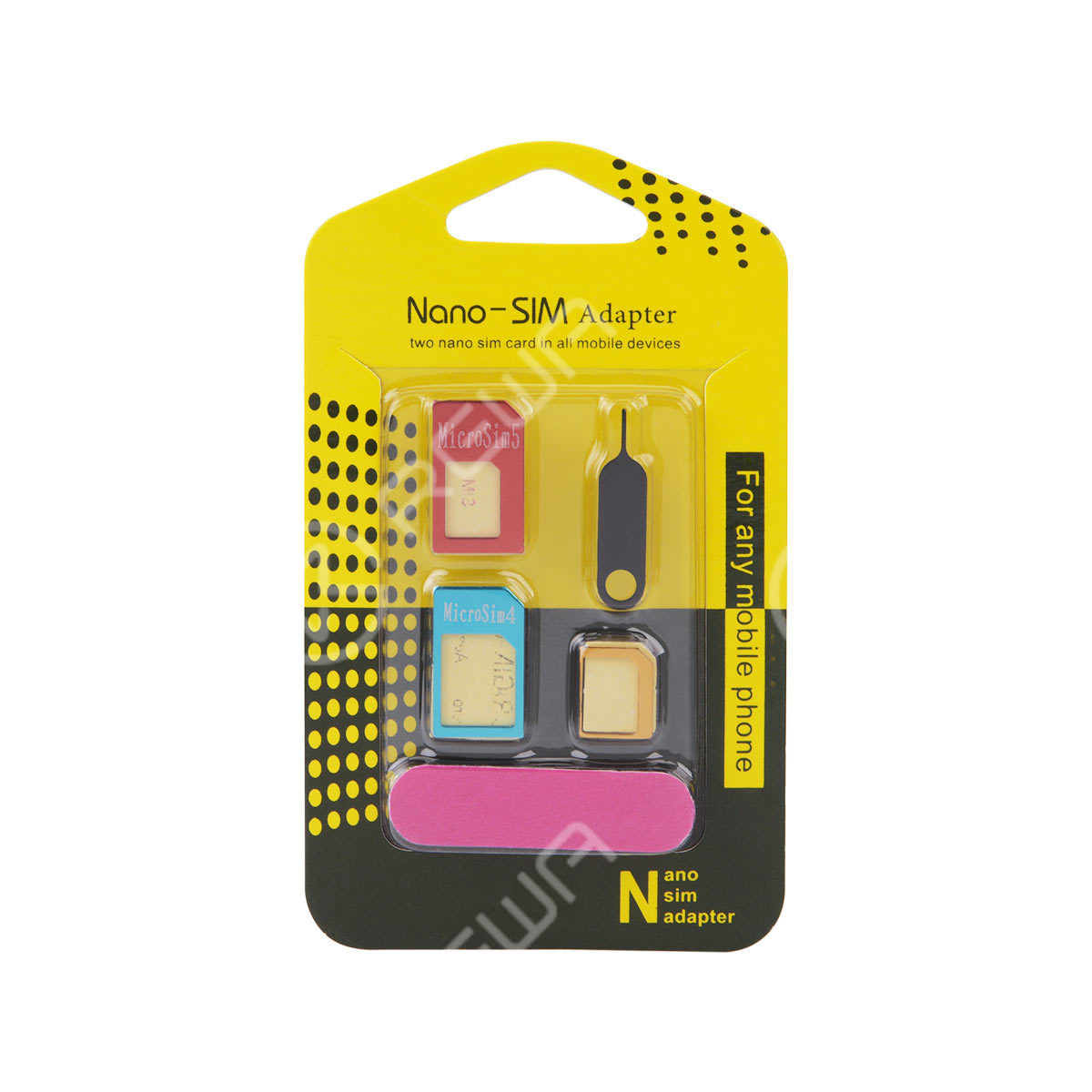 Micro Nano Metal SIM Adapter Generic