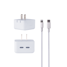 20W /35W Power Adapter With Type-C to Lightning Cable