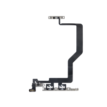 iPhone 12 Pro Max Power & Volume Flex Cable with Metal Pre-installed