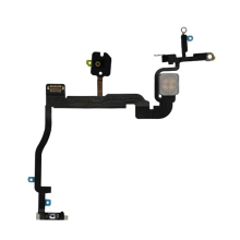 iPhone 11 Pro Max Power Button Flex Cable With Metal Bracket